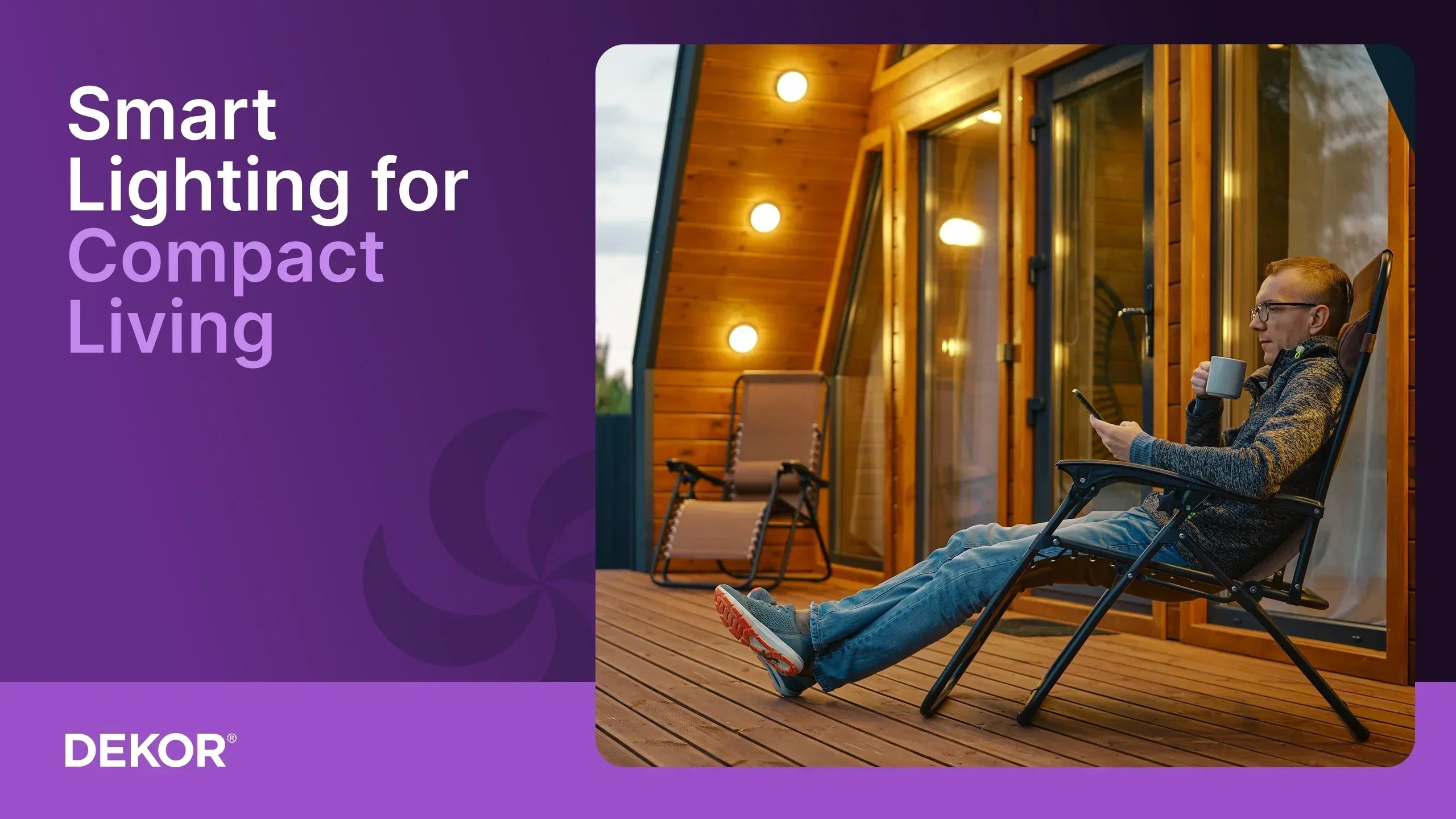 Smart Lighting for Balconies, Patios & Porches | DEKOR® – DEKOR® Lighting