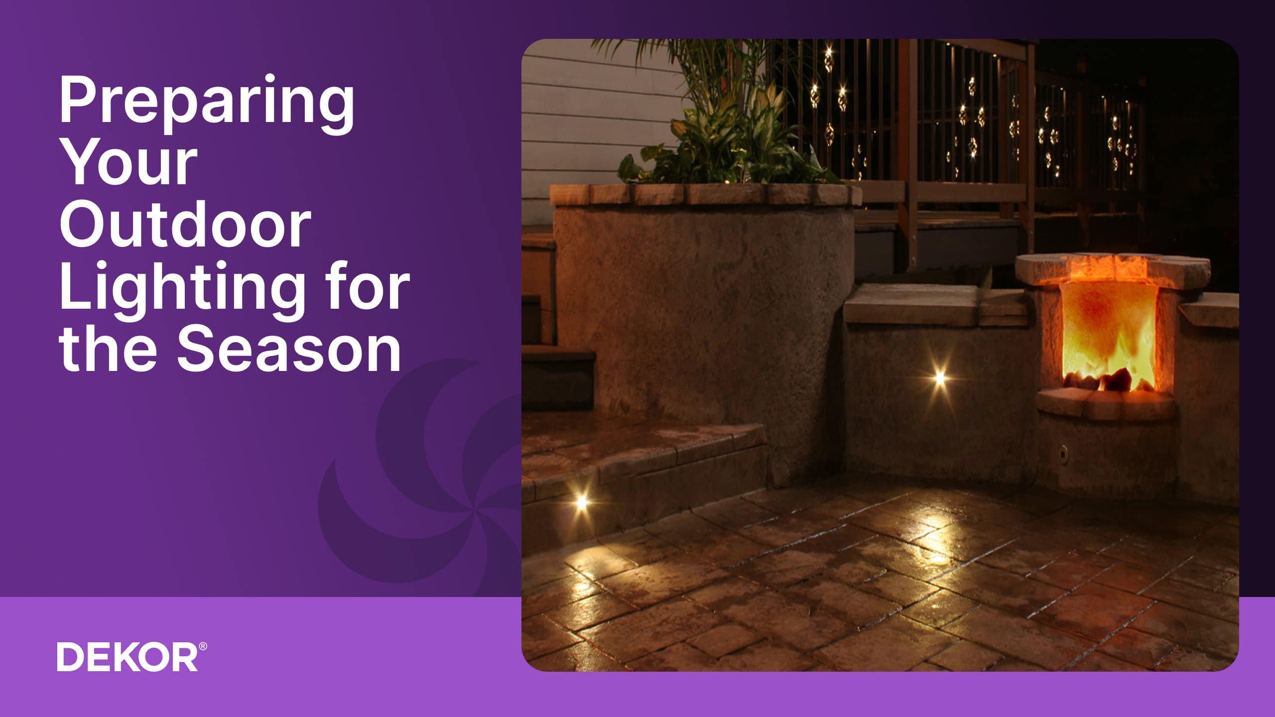 Fall Outdoor Lighting | DEKOR® Lighting