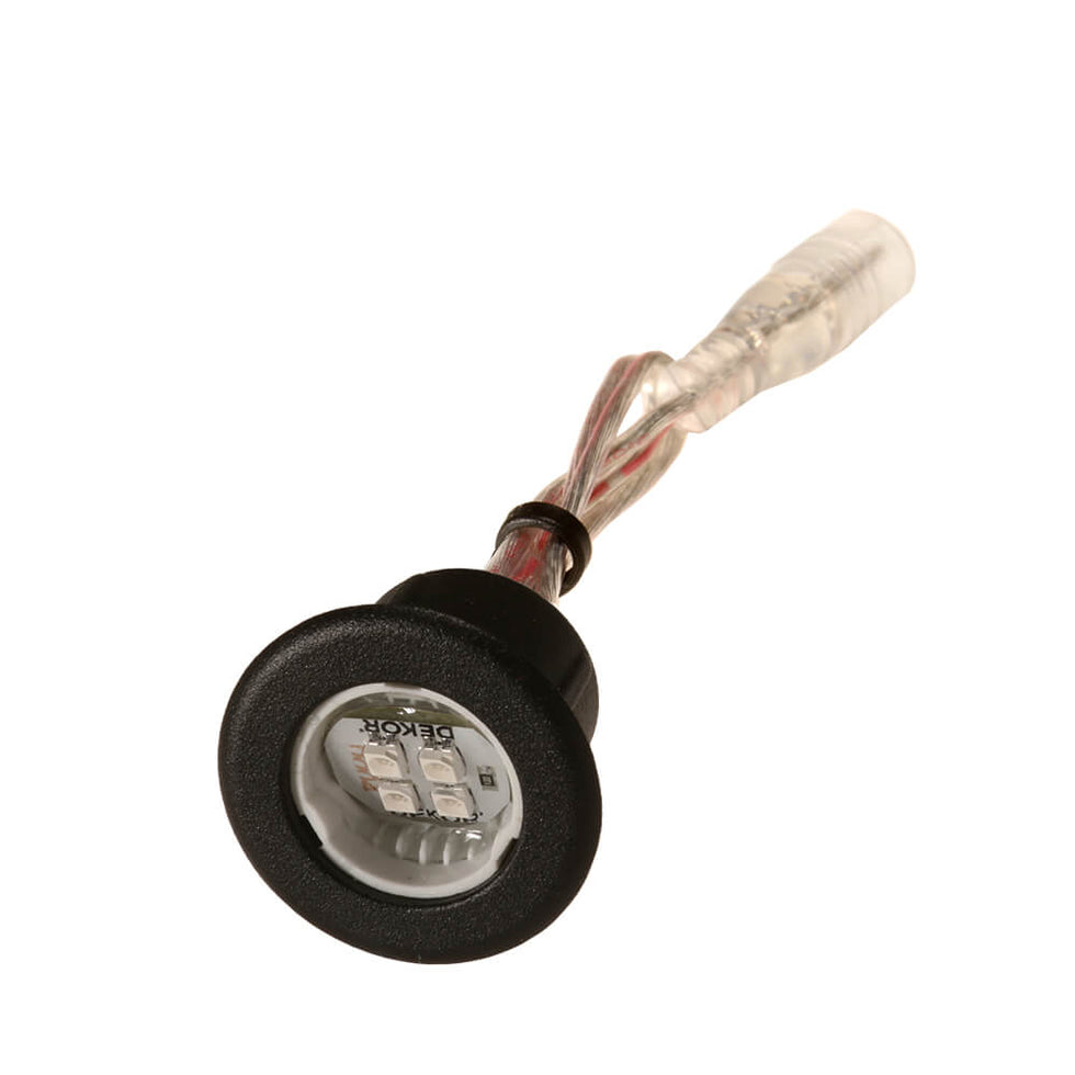 Colored LED Recessed Stair Lights – DEKOR® Lighting